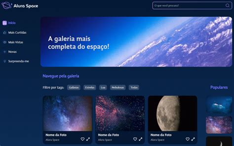 Github Danighoulalura Space Projeto Em Reactjs Realizado No Curso