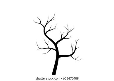 Vector Tree Shape Stock Vector Royalty Free 603470489 Shutterstock