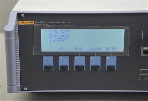 fluke biomedical qa es ii qa es2 electrosurgery analyzer surgical