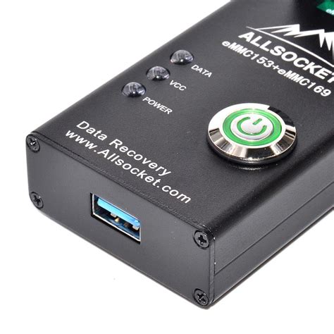 eMMC Reader Socket eMMC169 eMMC153 USB Programmer Test Socket BGA153 ...