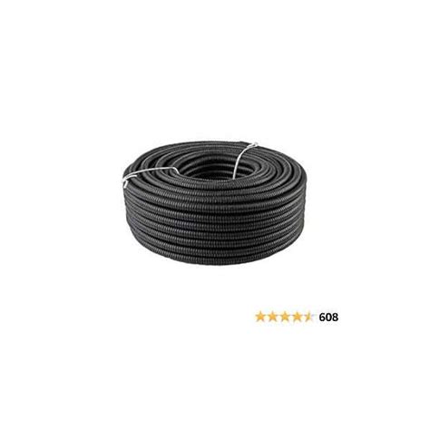 Split Wire Loom Conduit Polyethylene Tubing Black Color Sleeve Tube