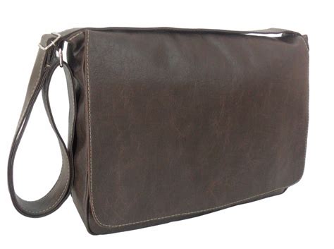 Bolsa Carteiro Pasta Tiracolo Masculino Fem Couro Sintético R 59 90