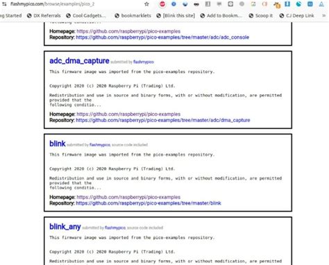 FlashMyPico Web Based Pico Firmware Building And Flashing
