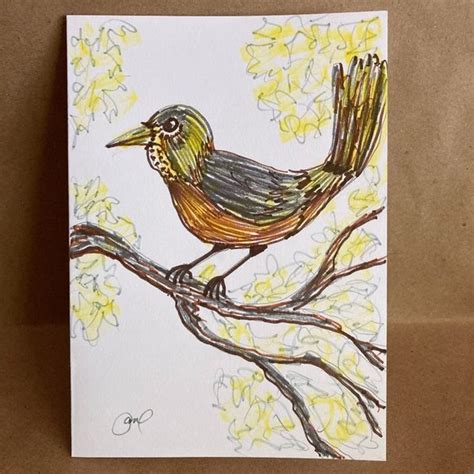 Gamali Art Original Artwork By Gamali Blank Note Card Poshmark