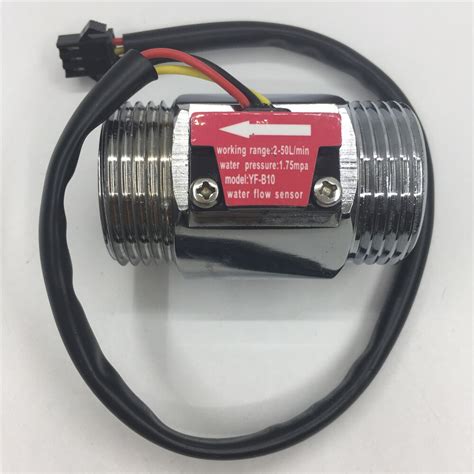 2 50L Min 1 Inch Water Flow Hall Sensor Flow Meter Grandado