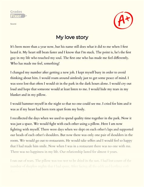 True Sad Love Stories