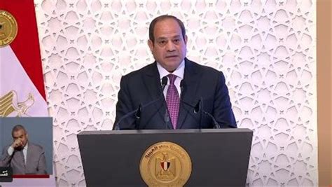 الرئيس السيسى مصر لن تتوانى عن وقف القتال فى قطاع غزة وإنفاذ المساعدات