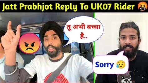 Jattprabhjot Reply To Theuk07rider Angry😤 Theuk07rider Jaatprabhjot