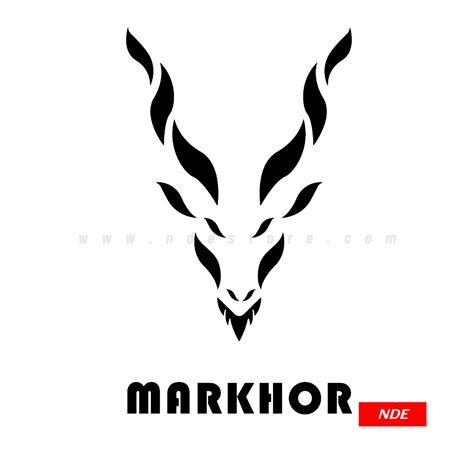 Isi Logo Markhor Markhor Antique Lapel Pin Coat Pin