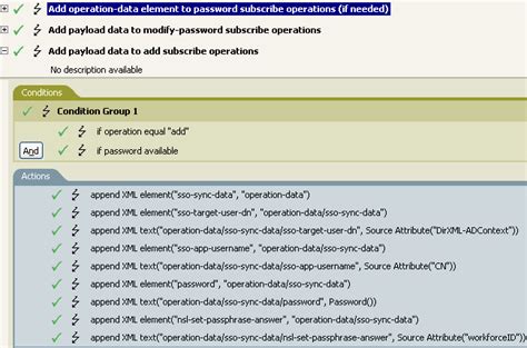 Append Xml Element Opentext™ Identity Manager Ce 244 V410 Using Designer To Create Policies