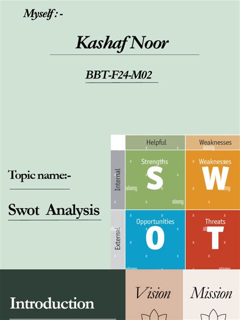 Swot Analysis Guide For Strategic Planning Pdf Swot Analysis