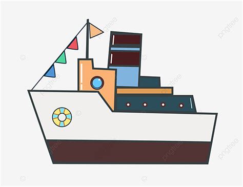 깃발 일러스트 선박 교통 선박 클립 아트 깃발 배 Png 일러스트 및 Psd 이미지 무료 다운로드 Pngtree