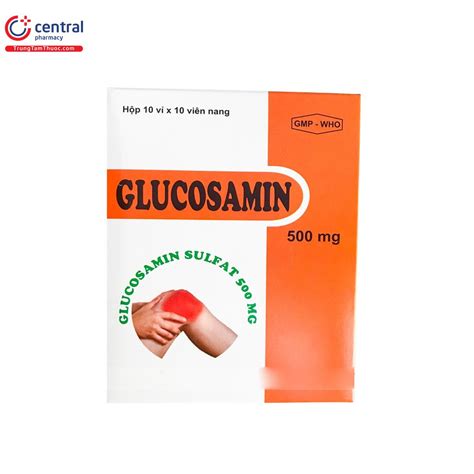 Thuốc Glucosamin 500mg Armephaco Giải pháp hỗ trợ điều trị thoái hóa