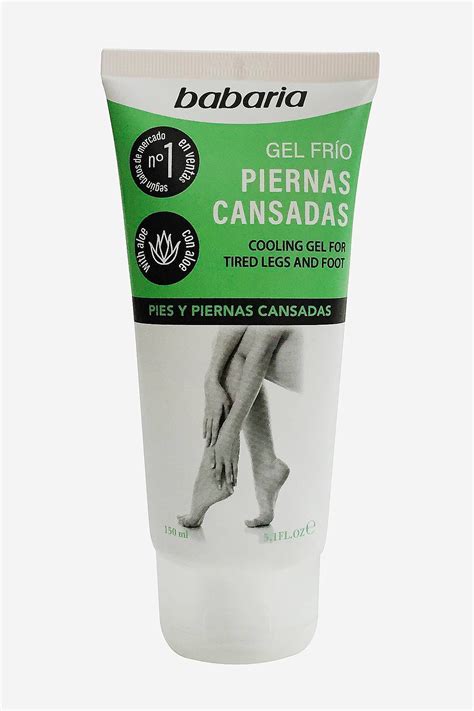 Gel frío de pies y piernas cansadas de aloe Babaria ml Deprati Tienda Online