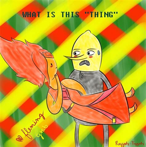Flame Princess X Lemongrab Adventure Time With Finn And Jake Fan Art 33177117 Fanpop
