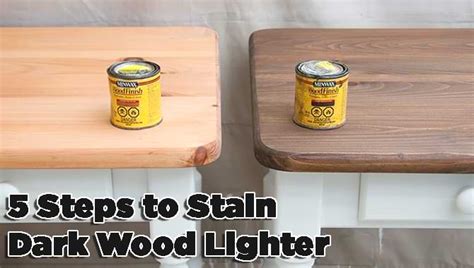 How To Make Lighter Wood How To Stain Cabinets Vyieml