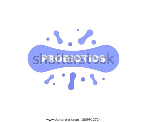 생균제 박테리아 라벨 로고 디자인 치료 스톡 벡터로열티 프리 1809913714 Shutterstock