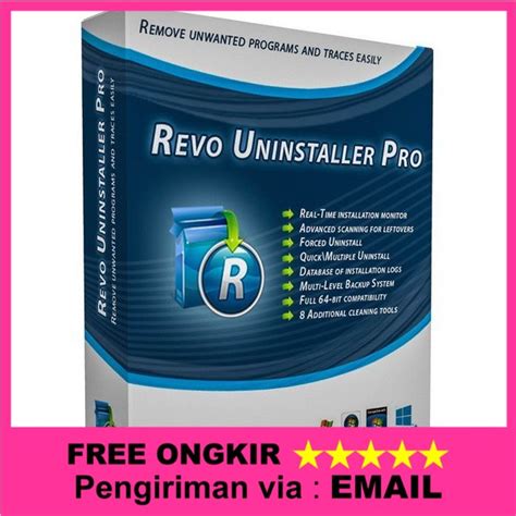 Jual Revo Uninstaller Pro 442 For Windows 32 Bit And 64 Bit Terbaru