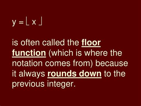 A Step Function Has The Same Y Value For Several X Values And Then