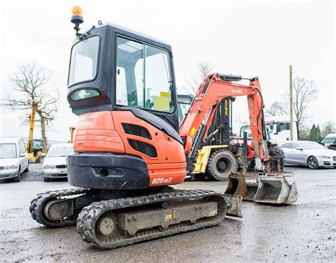Kubota U25 3 25 Tonne Rubber Tracked Mini Excavator Year 2013 Sn