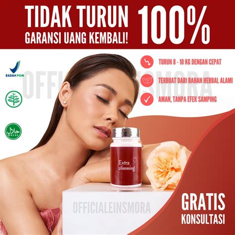 Jual Einsmoraslim Extra Slimming Obat Diet Herbal Pelangsing Badan