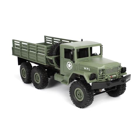 Wpl B 16 Kit 1 16 2 4g 6wd Crawler Off Road Rc Car With Light Price