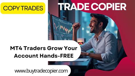 💰trade Copier Ea Copy Trade Service For Mt4 Youtube