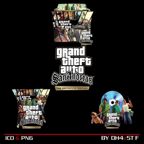 Gta San Andreas De Folder Icon By Dh4z5t On Deviantart