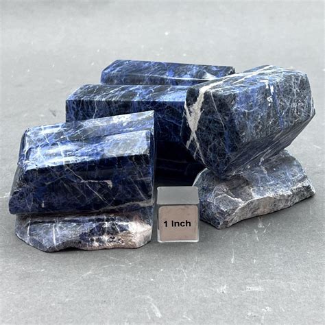 Sodalite Polished Cut Base Freeform Crystal River Gems