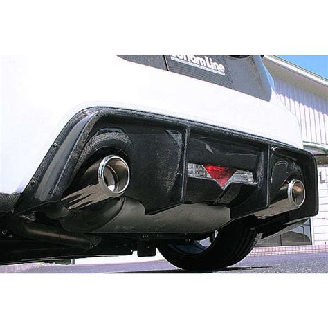 Subaru Brz Toyota Ft86 Gt86 Chargespeed Rear Carbon Fiber Diffuser Lip Skirt Splitter Bodykit