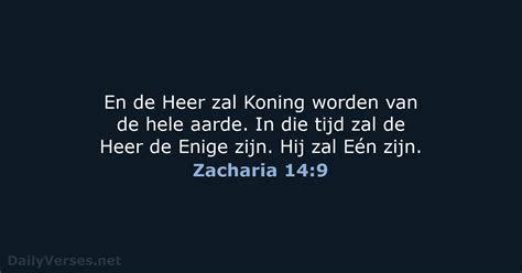 1 Juli 2021 Bijbeltekst Van De Dag BB Zacharia 14 9 DailyVerses Net