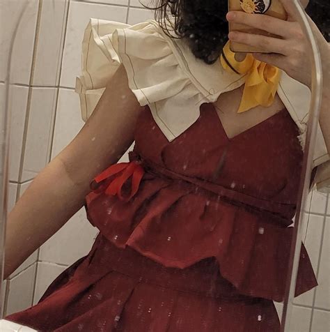 First Time Making A Cosplay And Its Reimu Wip Rtouhou