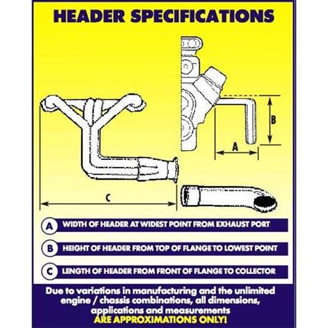 1955 1957 Small Block Chevy Chassis Headers Stainless