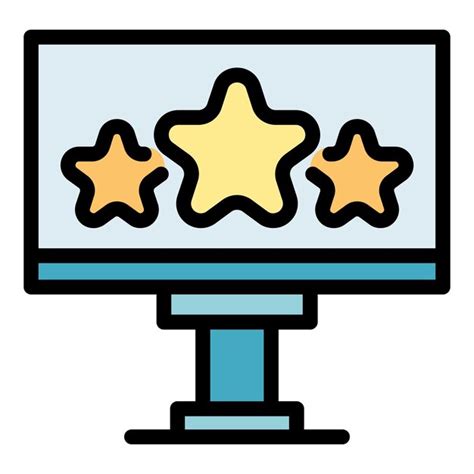 Premium Vector City Campaign Billboard Icon Outline City Campaign Billboard Vector Icon Color