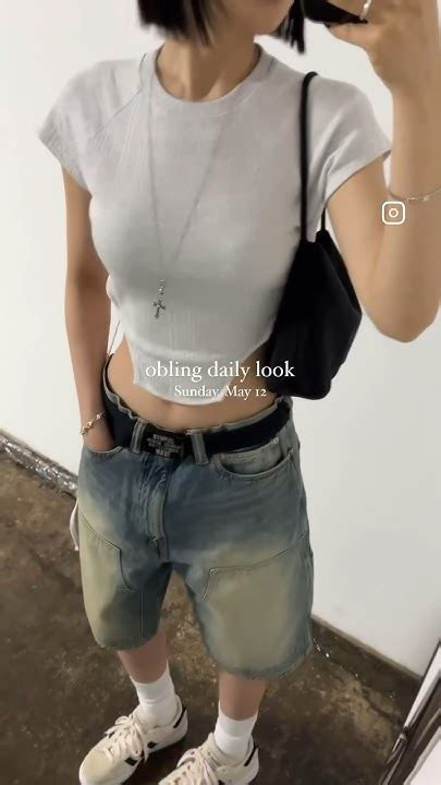 여자데일리룩 코디룩북 버뮤다팬츠 Youtube