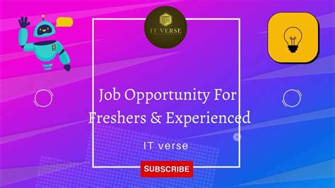 Job Openings For Freshers Experience Job Mnc Job High Paying
