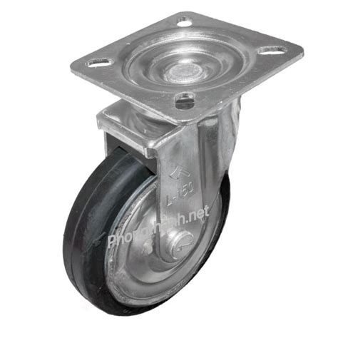 Bánh Xe Đẩy Hàng Cao Su L150 Xoay