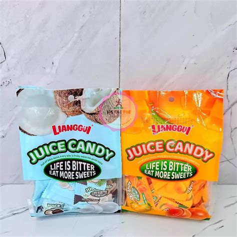 Soft Candy Lianggui Juice Candy Mango Coconut Viral Candy Contains 28 Pcs Shopee Malaysia