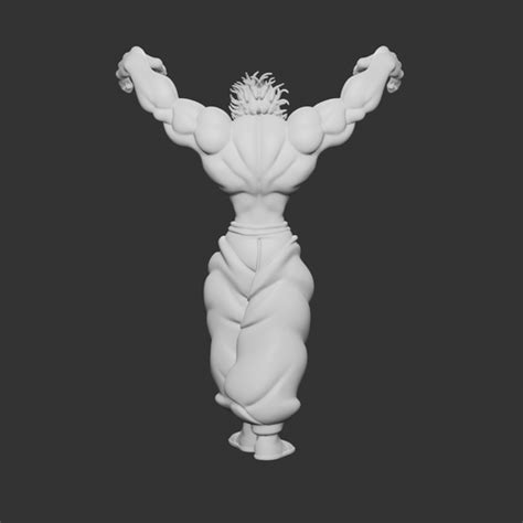 🎬 Yujiro Hanma Baki Figure・ Stl File For 3d Printing・cults