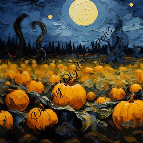 Halloween Pumpkins Print Printable Wall Art Halloween Seasonal Decor
