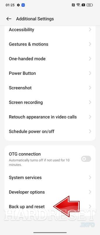 Reset Network Settings OPPO Find N2 Flip How To HardReset Info