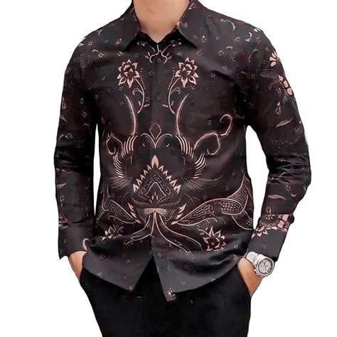 Jual NEW ARRIVAL DISTRO KEMEJA BAJU BATIK PRIA LENGAN PANJANG PRIA COWO