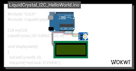 Clkrtclcd Wokwi Esp32 Stm32 Arduino Simulator