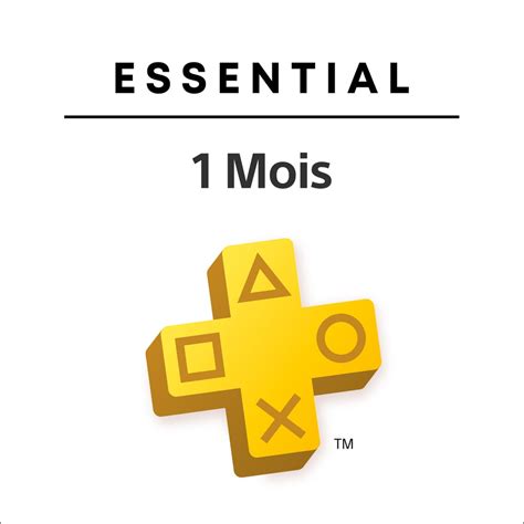 Playstation Plus Essential Abonnement De 1 Mois