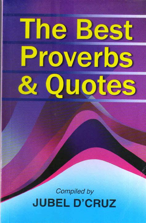 The Best Proverbs And Quotes Atcbooks