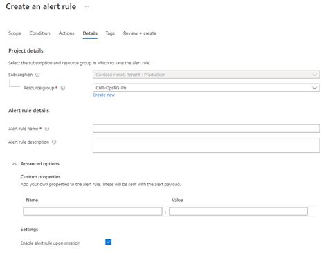 활동 로그 서비스 상태 또는 리소스 상태 경고 규칙 만들기 azure monitor microsoft learn