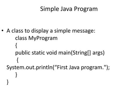 Classes Objects And Method Object Oriented Programming With Java Pptx