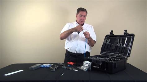 How To Install A Cat A And Cat Shielded Modular Plugs With Our Patented Loadbar YouTube