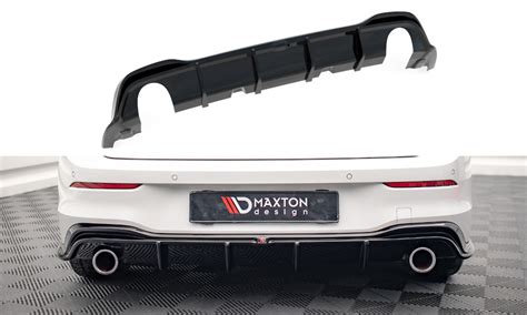 Maxton Design Rear Valance V4 Volkswagen Golf Gti Mk8 Royal Body Kits