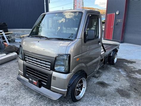 スズキ キャリイトラック Kcエアコン パワステ ワンオフロールバー ハーフエアロ チンスポの中古車｜グーネット中古車